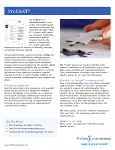 Assessments Archive - PI