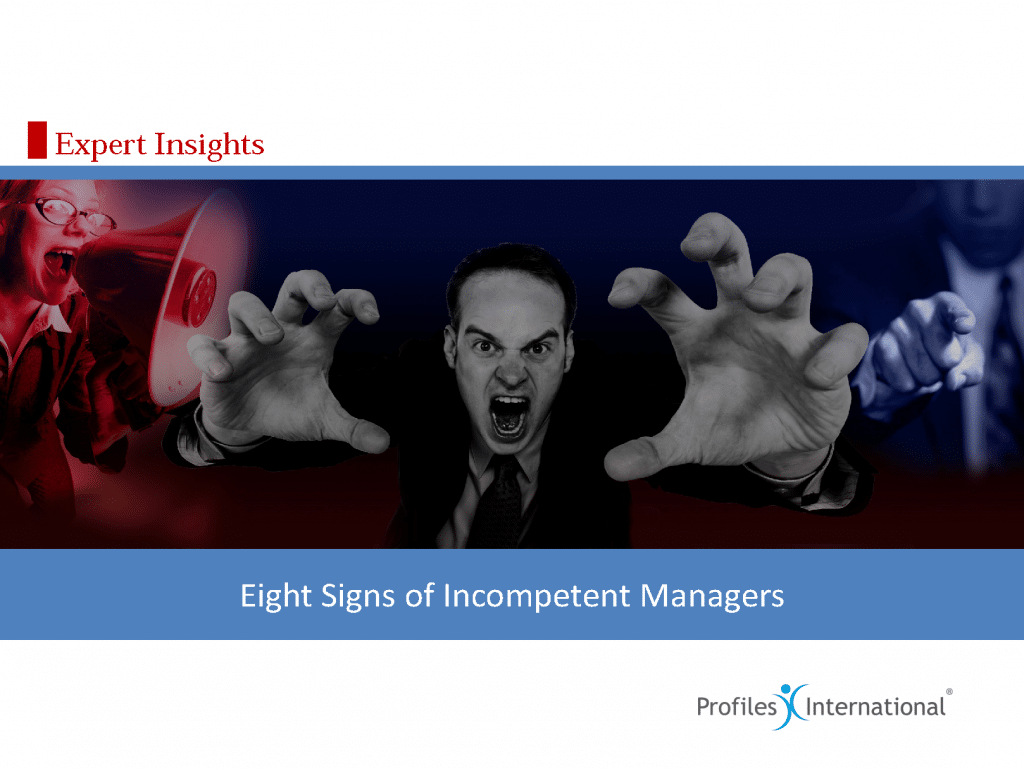 8 Signs of Incompetent Managers - PI